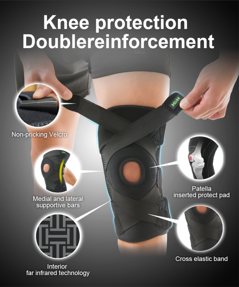 Far infrared support type knee pad
